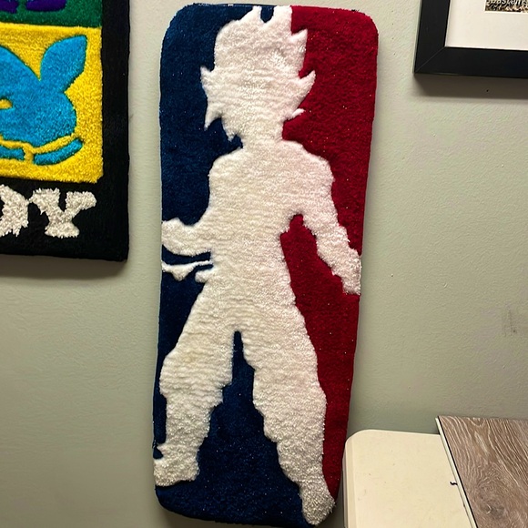 V Rugs & Home | Art | Tufted Rug Goku Nba | Poshmark